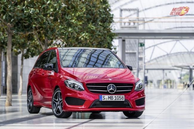 Mercedes-Benz to launch the B-Class facelift on 11th March » MotorOctane