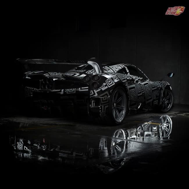 Pagani Huayra S shows off its massive rear wing in teaser » MotorOctane