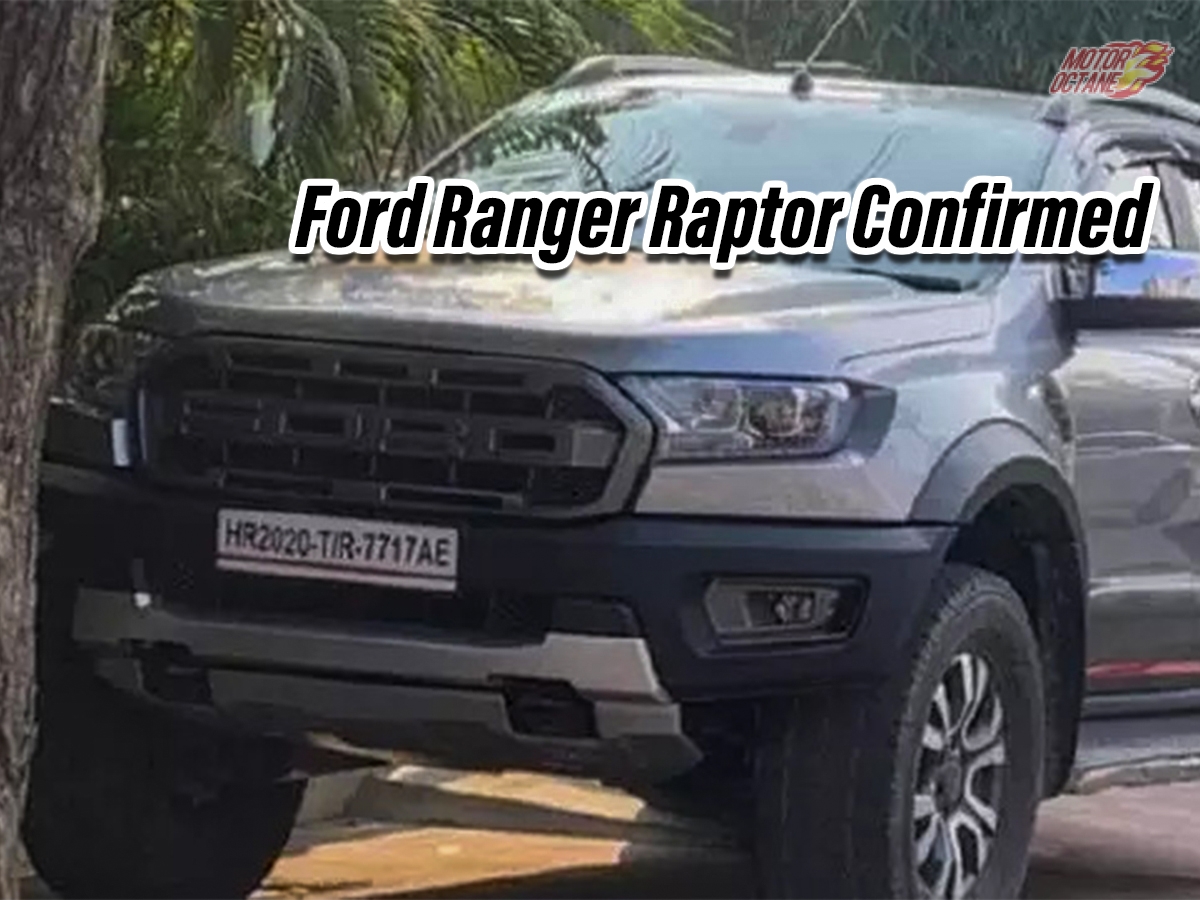 Ford Ranger Raptor Confirmed for India » MotorOctane