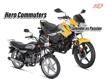 Hero Splendor Plus vs. Hero Passion Pro » MotorOctane