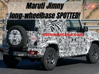 Maruti Jimny long-wheelbase SPOTTED! » MotorOctane