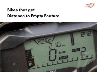 2-Wheelers that get Distance to Empty » MotorOctane