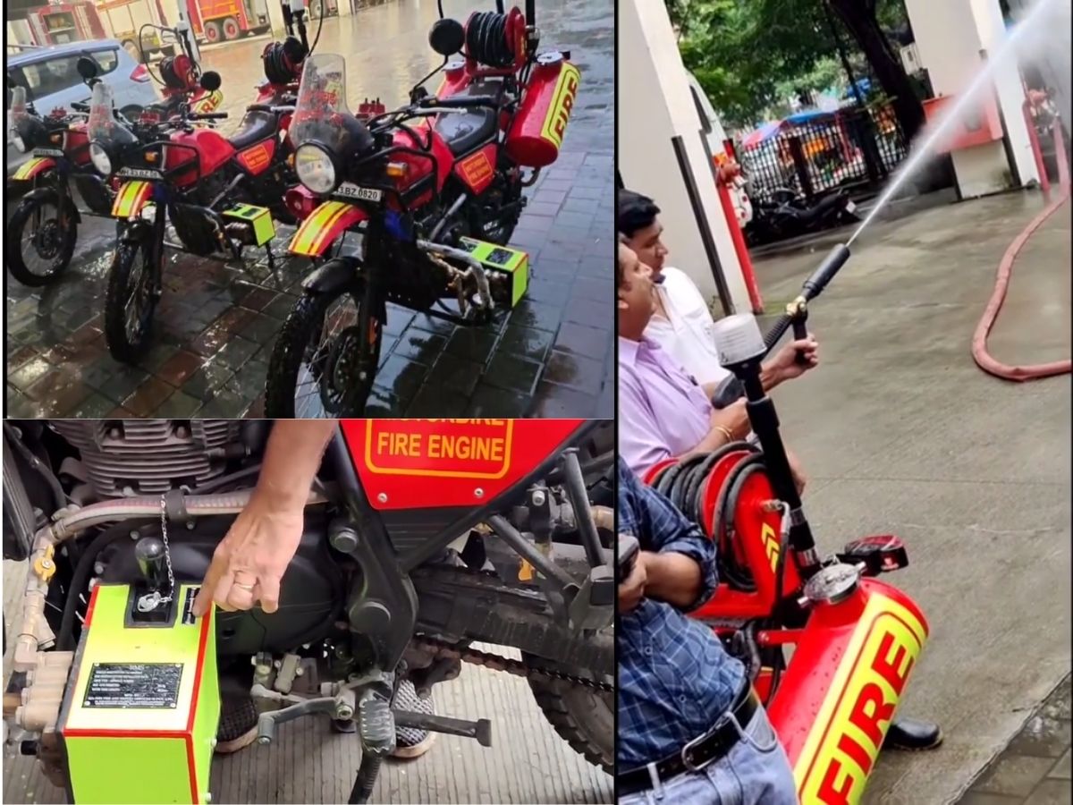 Royal Enfield Himalayan joins Navi Mumbai Fire Brigade » MotorOctane