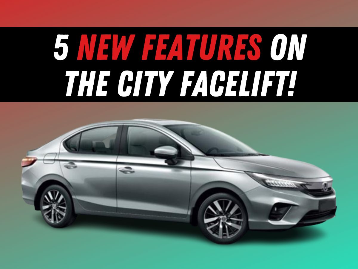 Honda City facelift to get 5 new features » MotorOctane