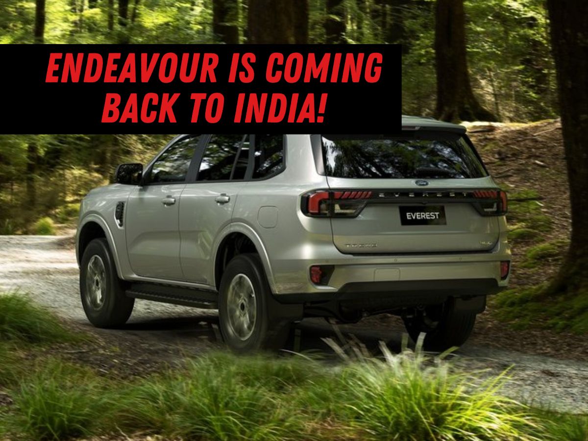 Ford brings the Endeavour back to India » MotorOctane