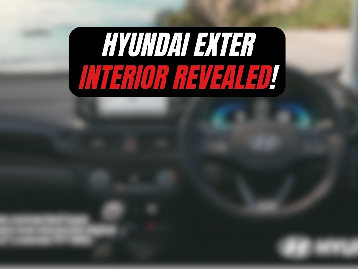 Hyundai Exter interior design revealed! Better than Punch? » MotorOctane