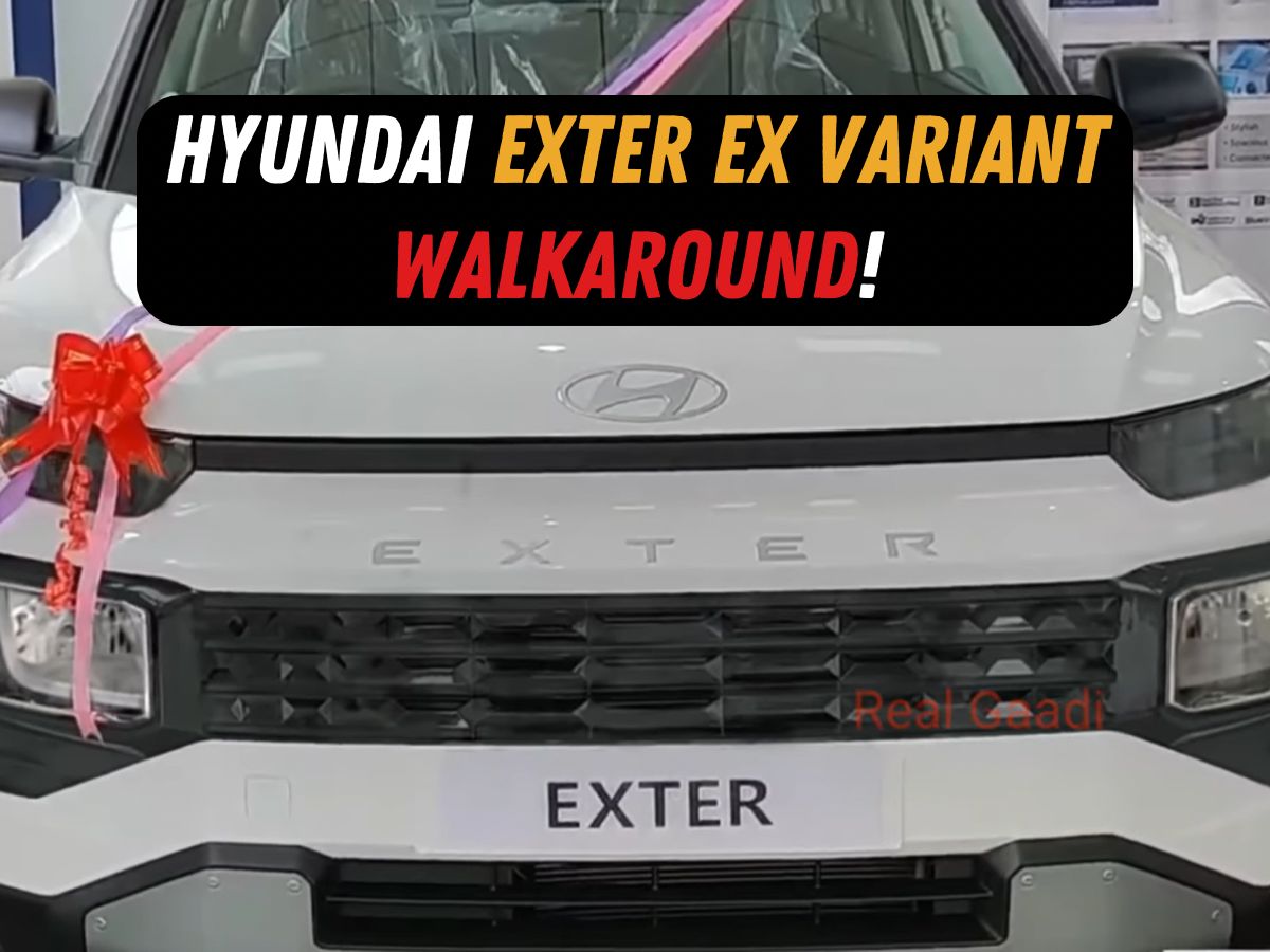 Hyundai Exter EX variant walkaround - what does it get? » MotorOctane