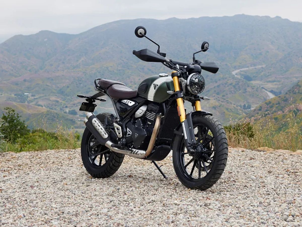 Triumph Scrambler 400X Launched » MotorOctane