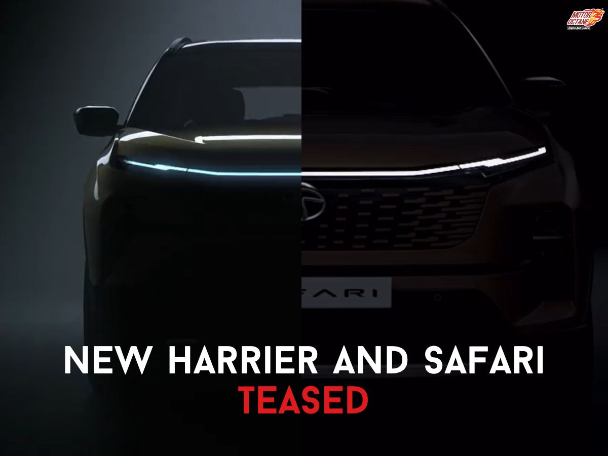 New Tata Harrier and Safari teased ahead of launch - Video inside ...