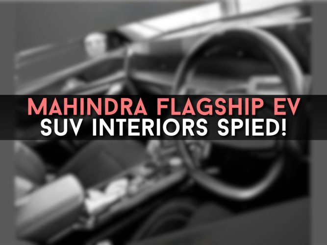 Mahindra Electric SUV Spotted Testing - It’s the flagship BE09 ...