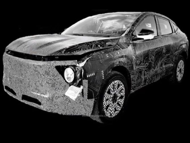 Mahindra Electric SUV Spotted Testing - It’s the flagship BE09 ...