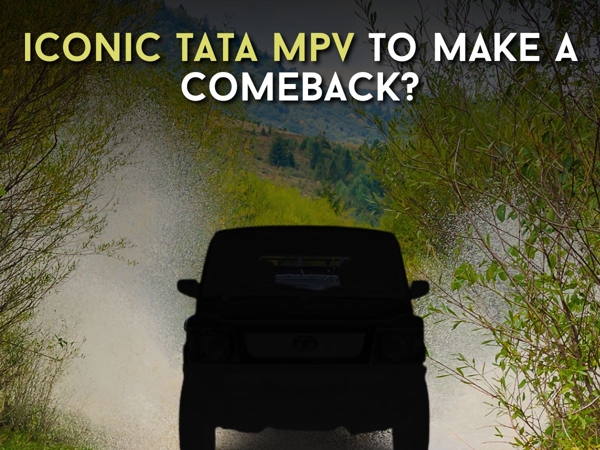 Rs 14 lakh Tata MPV - return of the legend? » MotorOctane