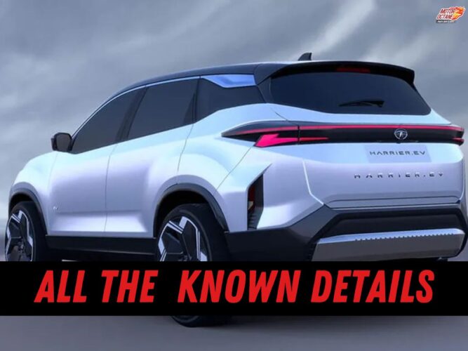 Tata Harrier EV launch - details we know till now » MotorOctane