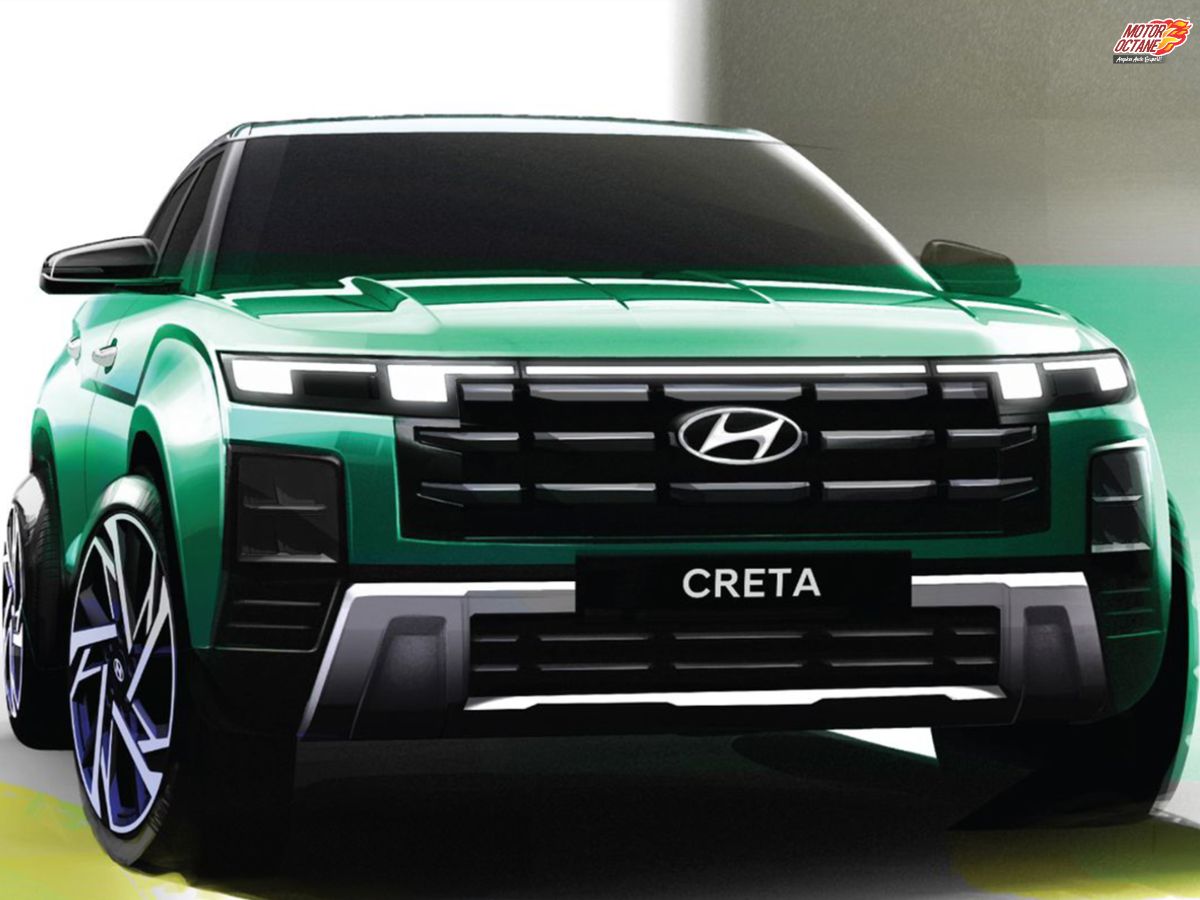 Hyundai Creta Facelift design sketches revealed! Looks WOW » MotorOctane