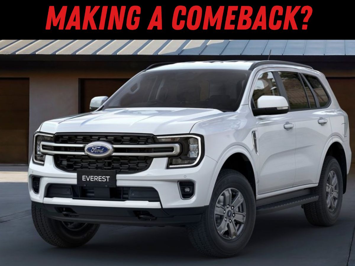 Ford Endeavour to make a comeback in India? » MotorOctane