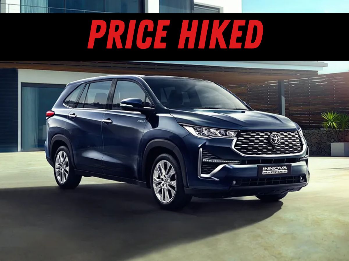 Toyota Innova Hycross price hiked - how much? » MotorOctane