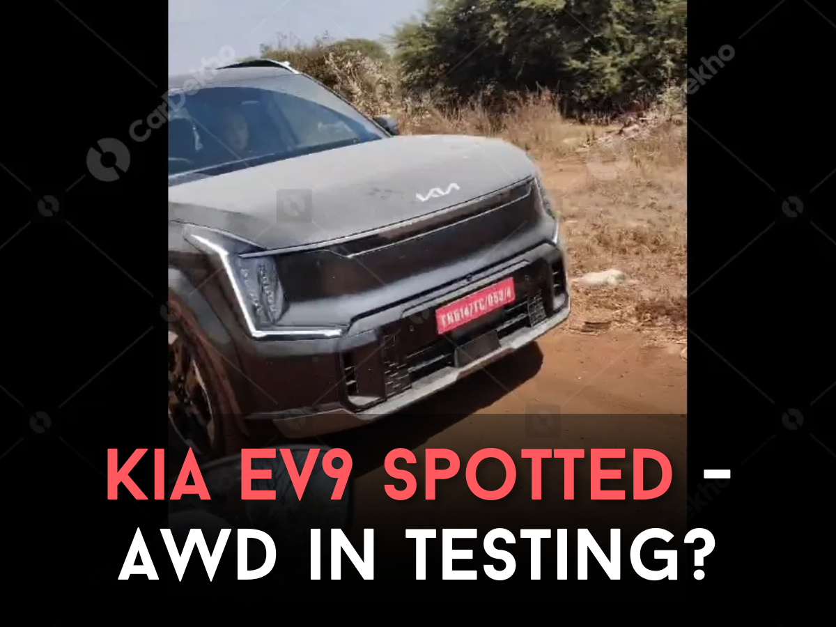 Kia EV9 Spotted Testing Again - Launching Soon! » MotorOctane