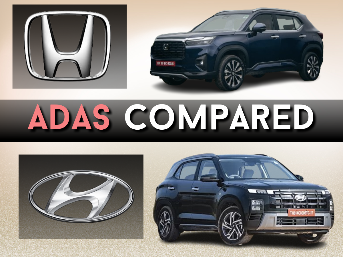 Hyundai Creta VS Honda Elevate - ADAS Compared » MotorOctane