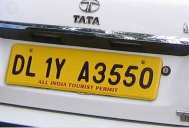 Know About Your Car Number Plate » MotorOctane
