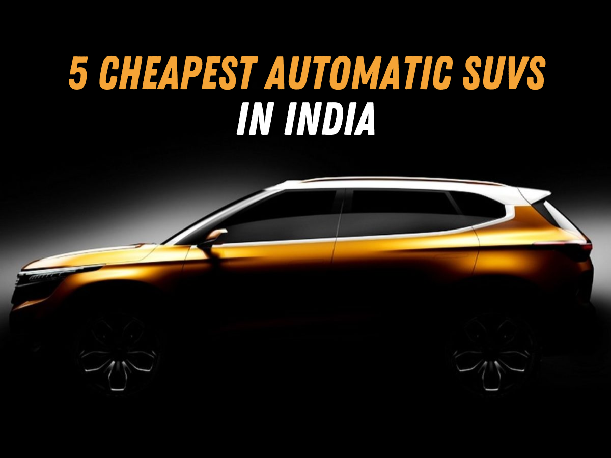 5 Cheapest Automatic SUVs In India! Under Rs 10 Lakh » MotorOctane