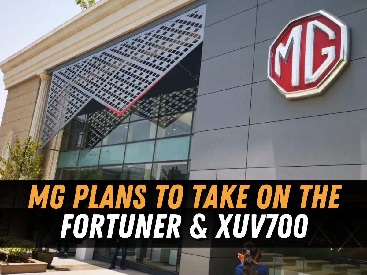 MG To Launch New Toyota Fortuner And Mahindra XUV700 Rivals! » MotorOctane