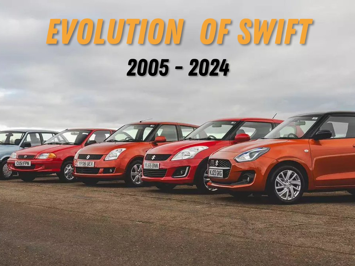 Evolution of Maruti Swift in India » MotorOctane