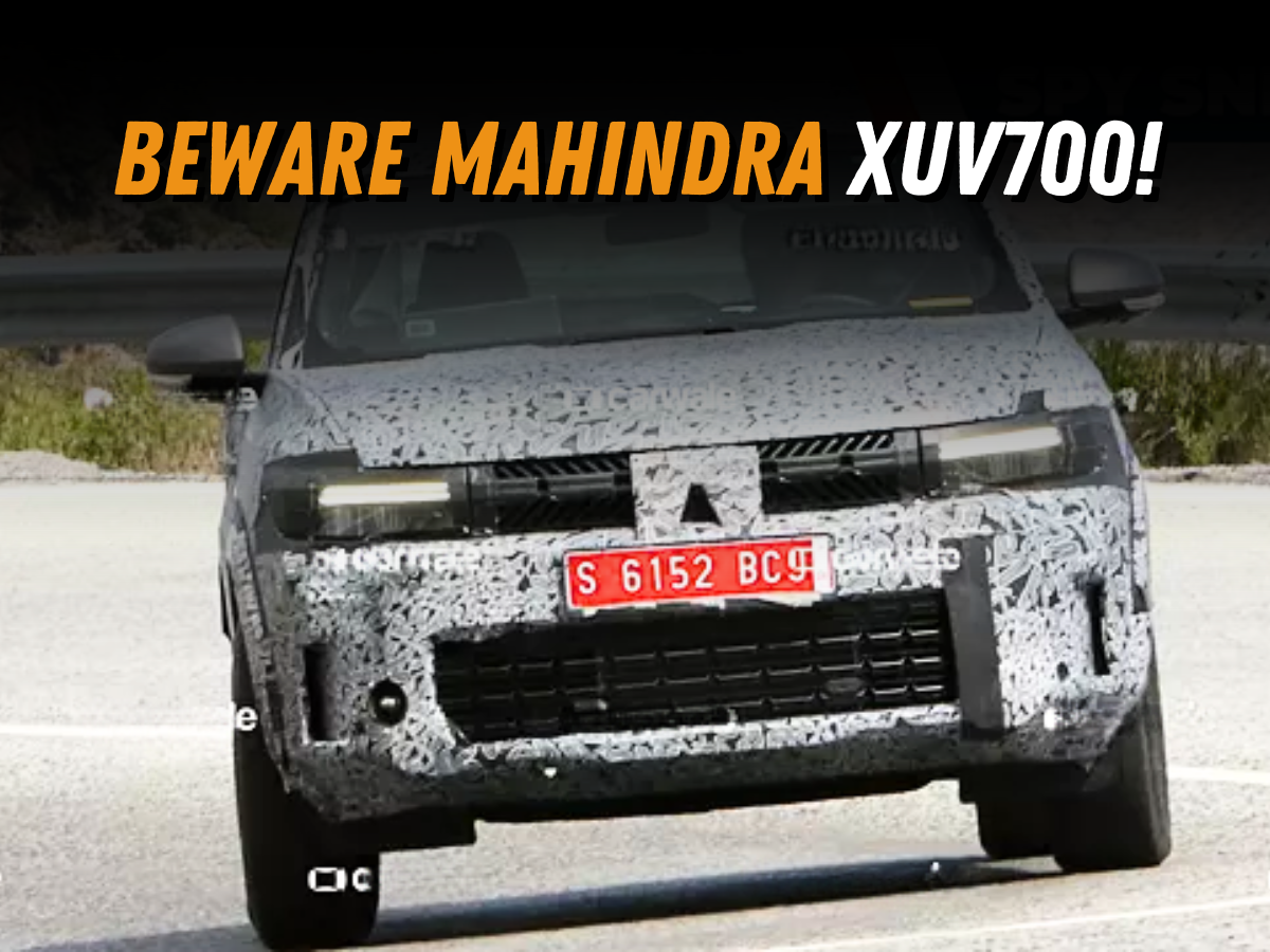 New Mahindra XUV700 Rival Spotted - Return Of The Legend! » MotorOctane