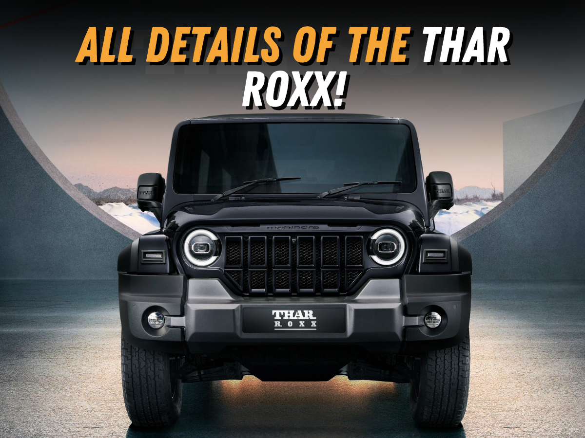 Upcoming Mahindra Thar Roxx All Details! » MotorOctane
