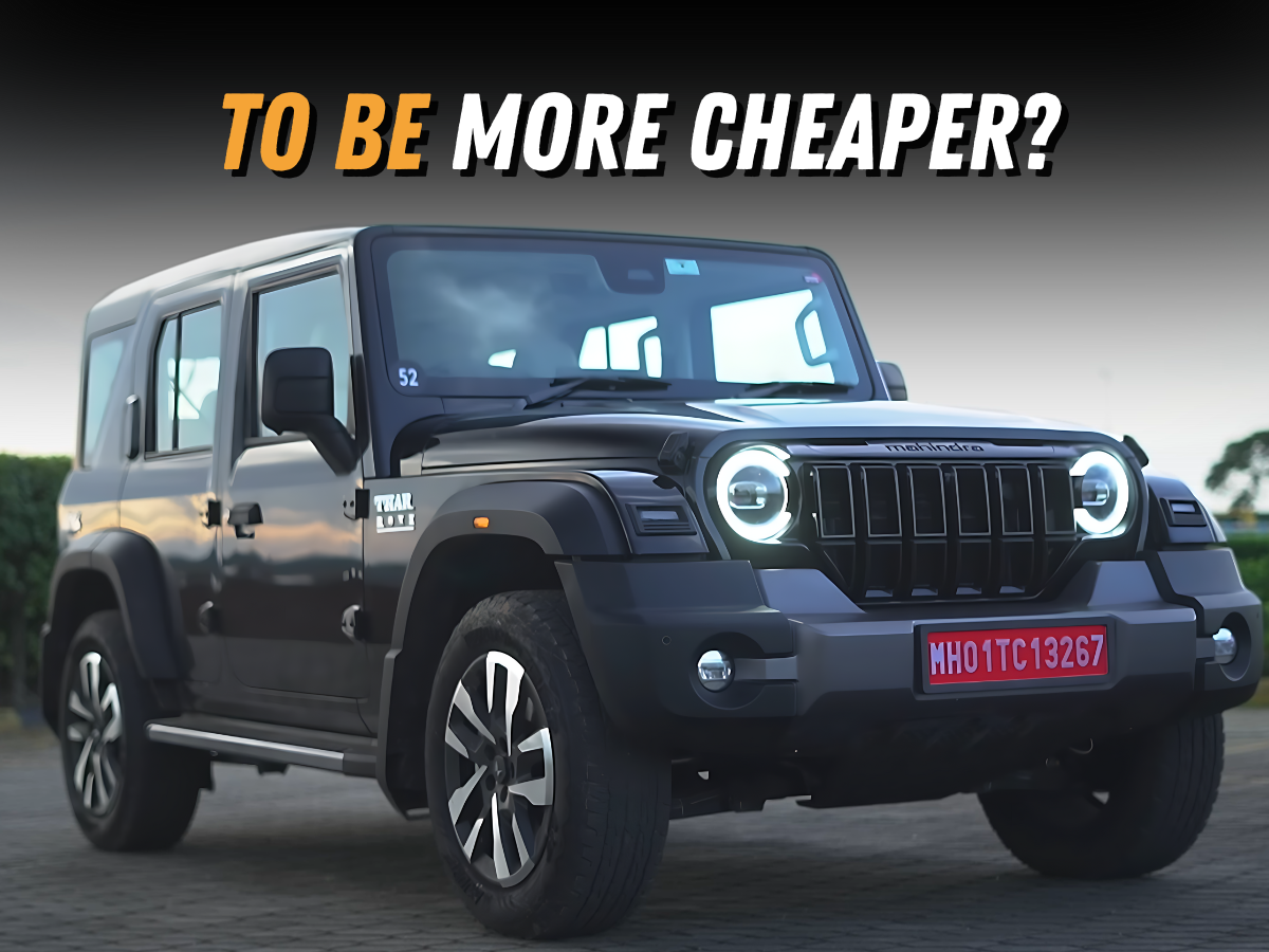 Mahindra Thar Roxx To Get More Cheaper? » MotorOctane