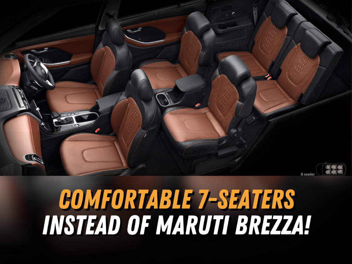 Three 7-Seaters To Buy Instead Of Maruti Brezza! » MotorOctane