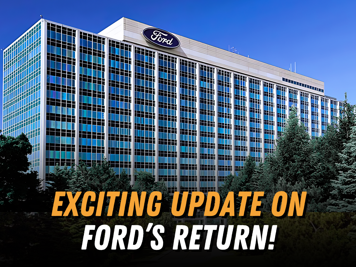 Exciting News On Ford’s India Return! » MotorOctane