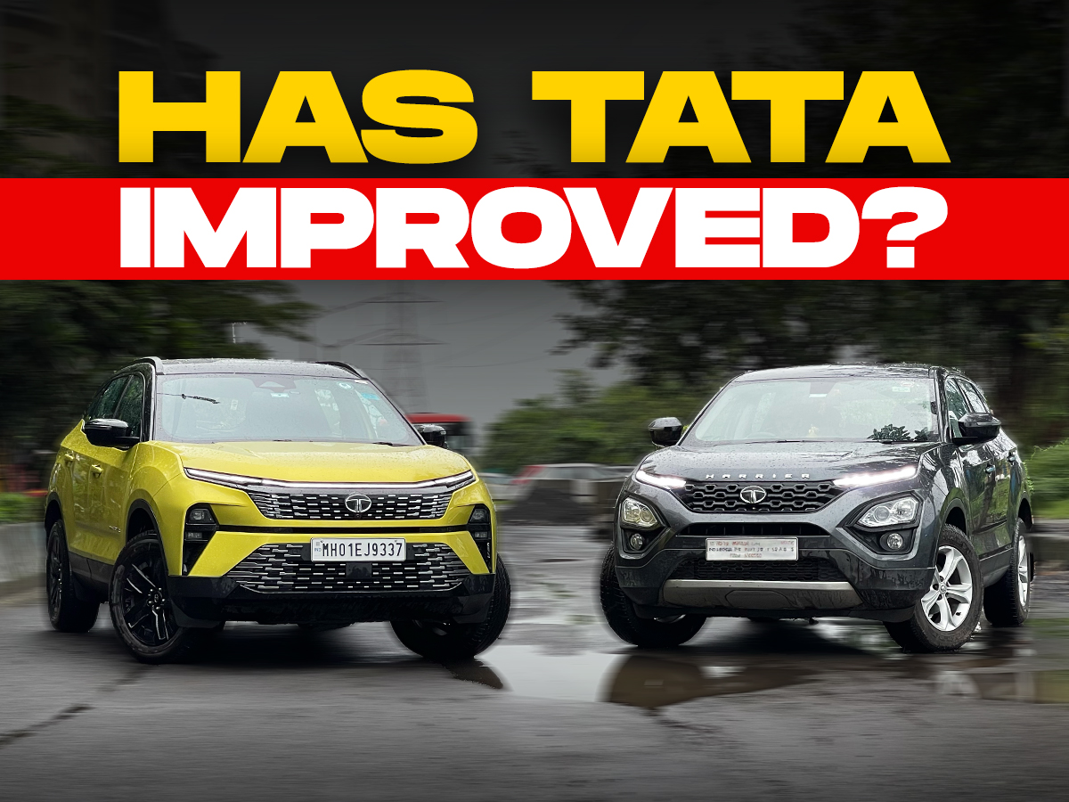 1 Lakh Km Harrier Owner 'Reacts' To New Tata Harrier! » MotorOctane