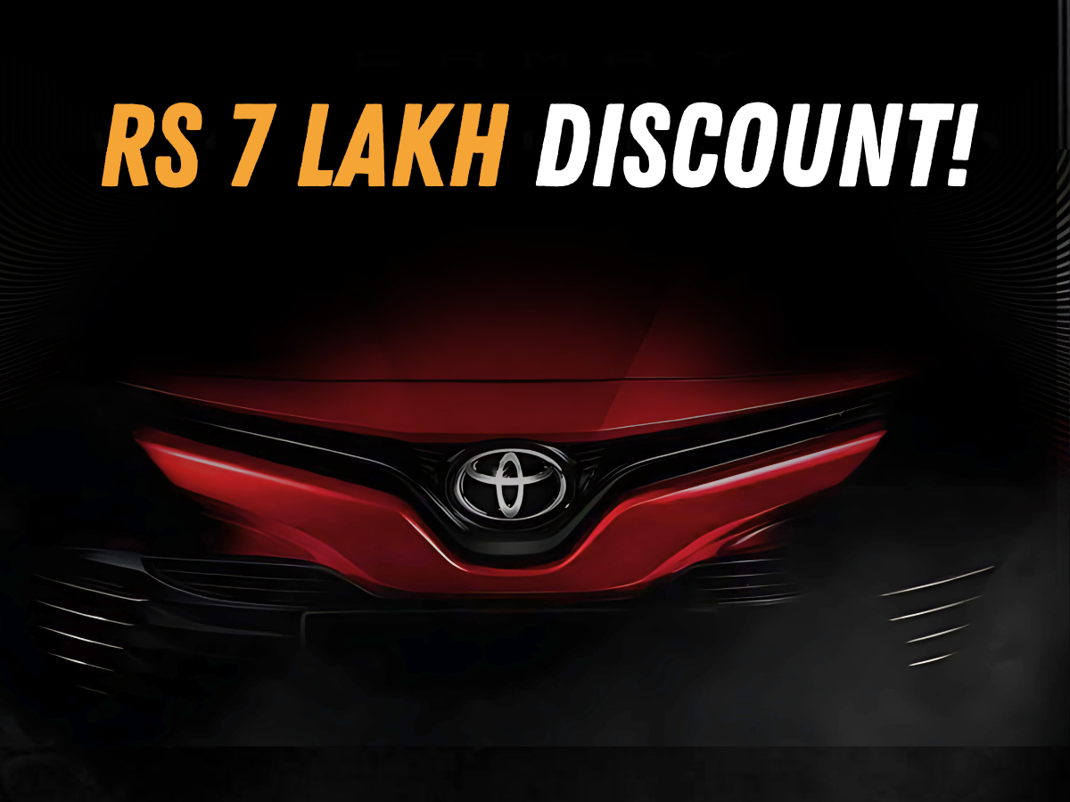 Toyota Announces Up To Rs 7 Lakh Discount On Its Only Car! » MotorOctane