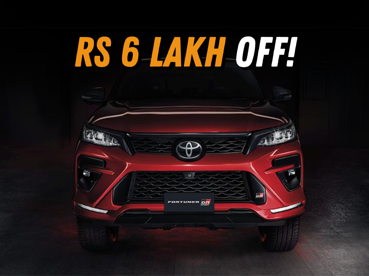 Rs 6 Lakh Off On New Toyota SUVs This Festive Season! » MotorOctane
