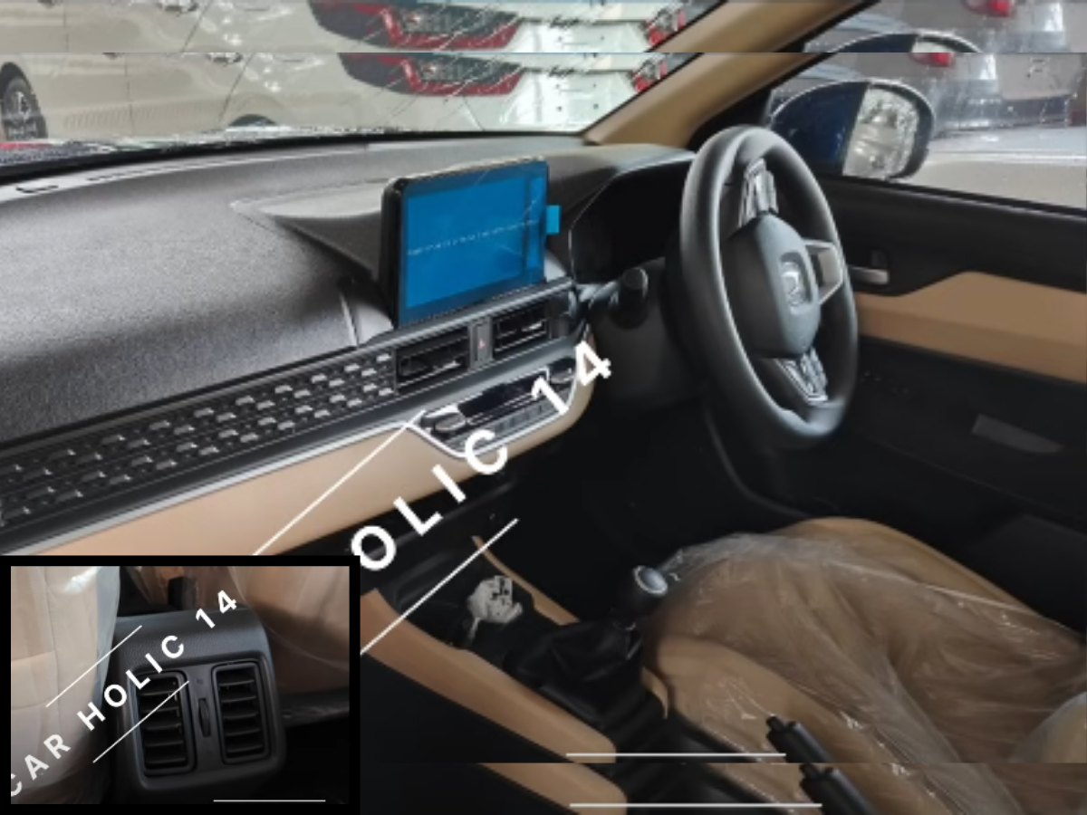 Upcoming Honda Amaze Interiors Fully Revealed! » MotorOctane