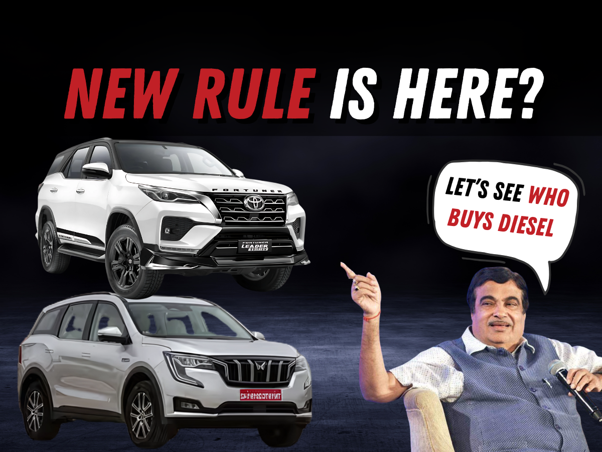 Nitin Gadkari’s First Blow To Diesel Car Owners! » MotorOctane