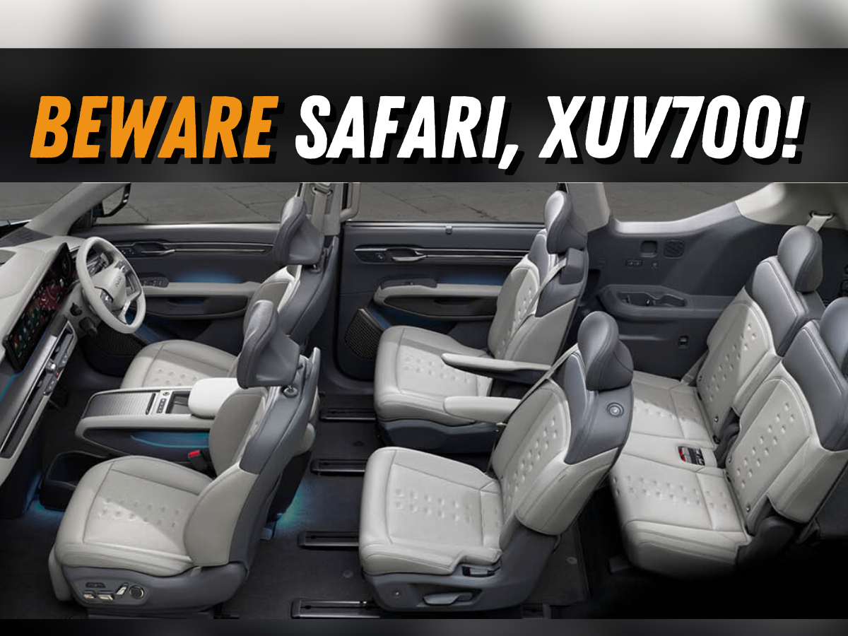 New Toyota Innova Hycross, Mahindra XUV700 Rival Spotted! » MotorOctane