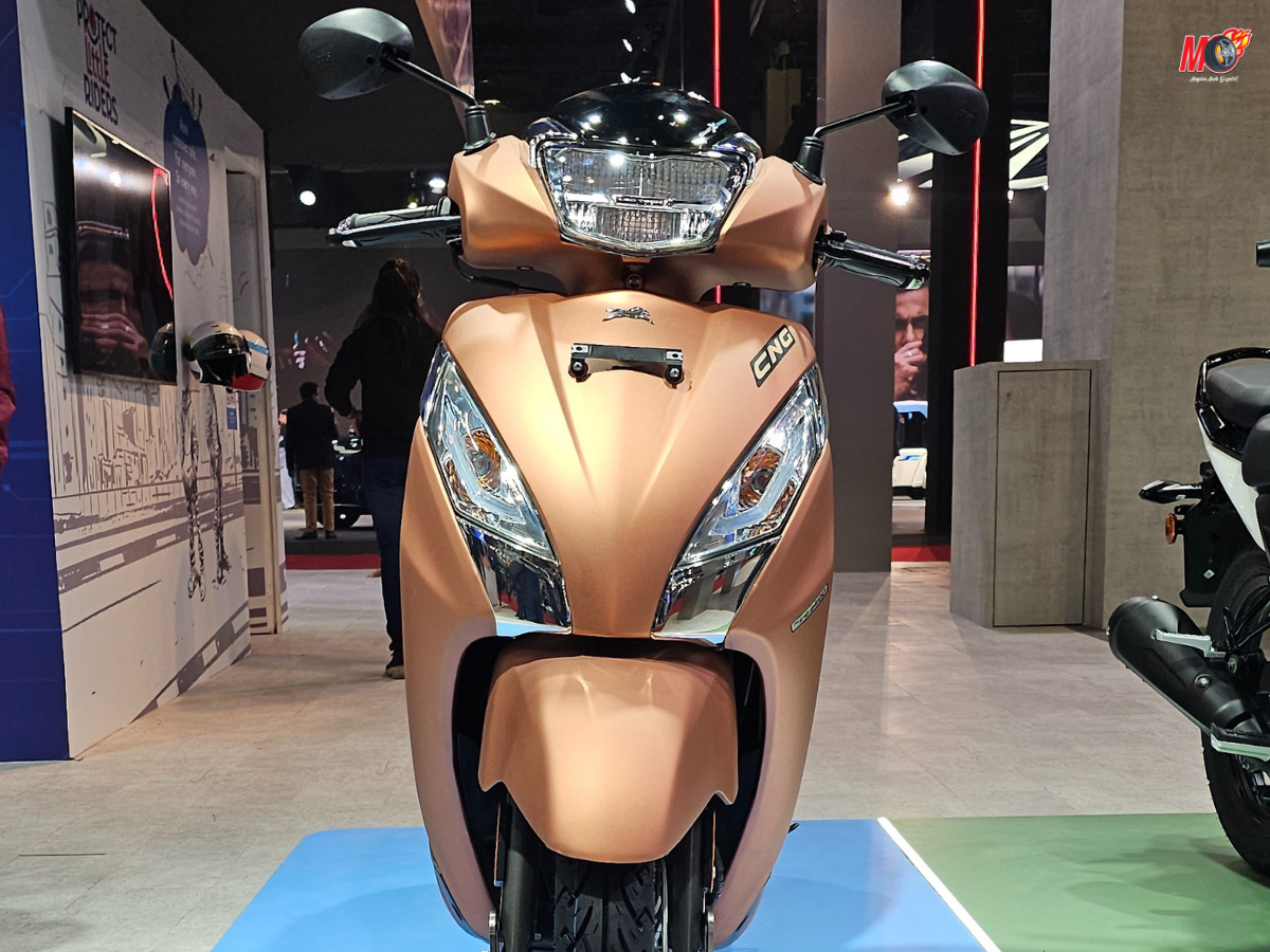 TVS Jupiter CNG Debuts At Auto Expo! » MotorOctane