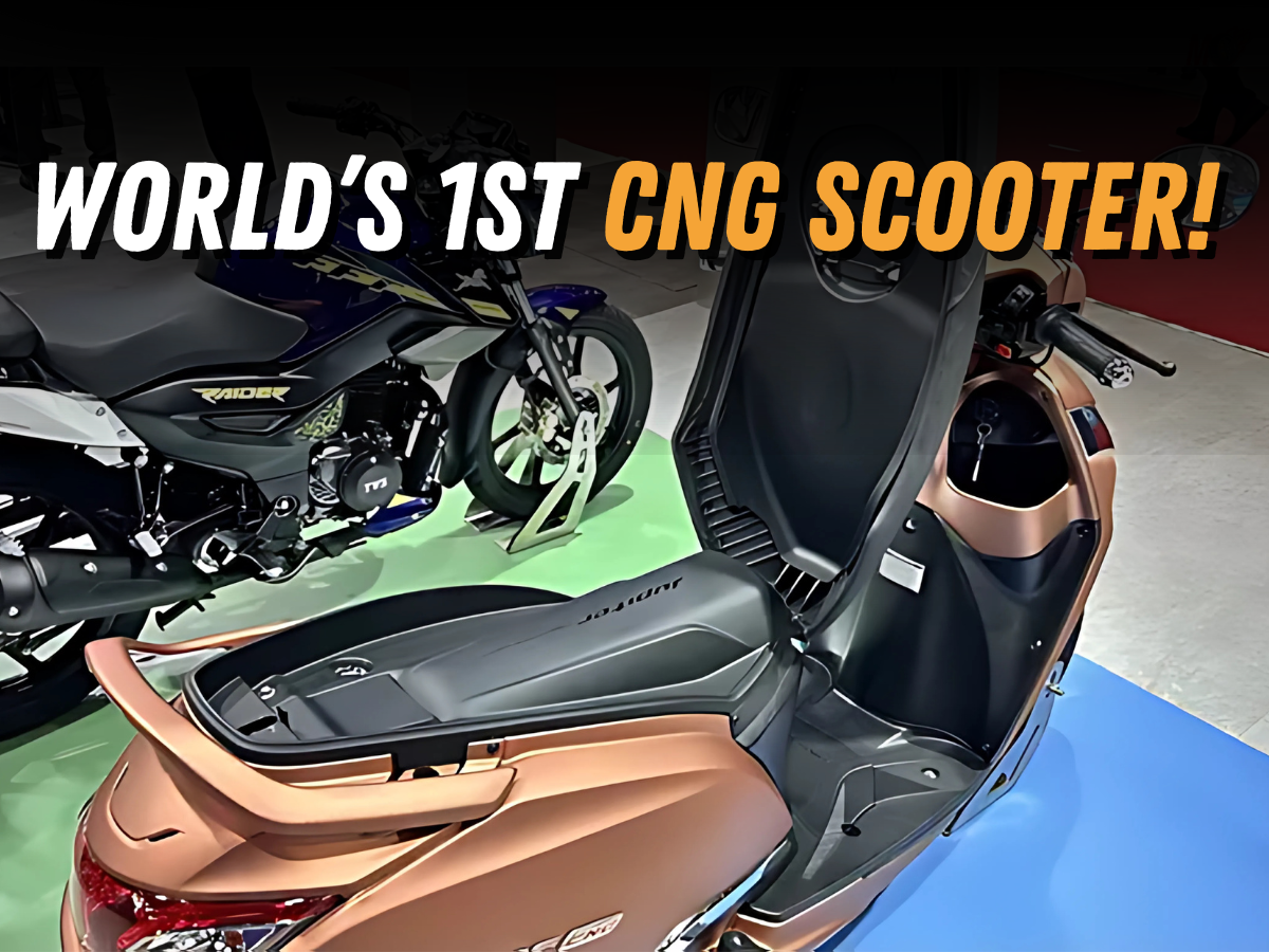 TVS Jupiter CNG Debuts At Auto Expo! » MotorOctane