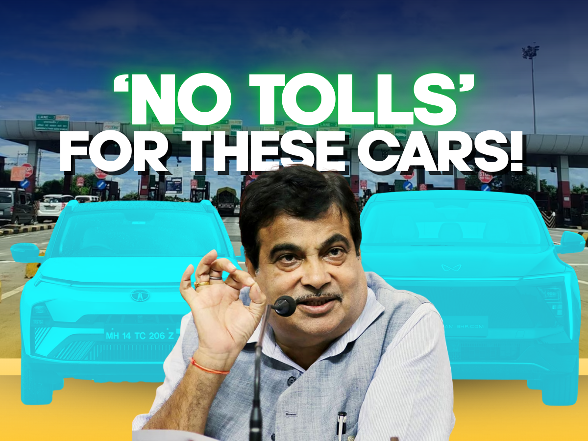After Driving Mahindra, Nitin Gadkari Announces No Tolls For These Cars! » MotorOctane