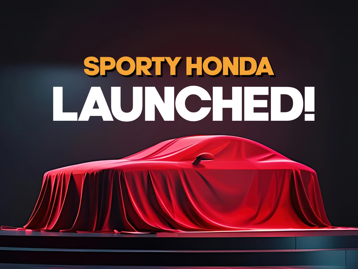 New Sporty Honda Car Launched In India! » MotorOctane