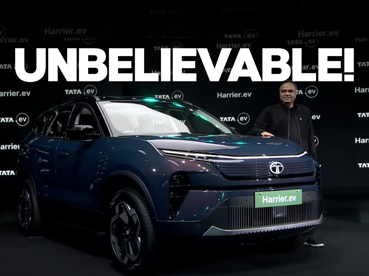 Tata Harrier EV Launched - True Land Rover DNA? » MotorOctane