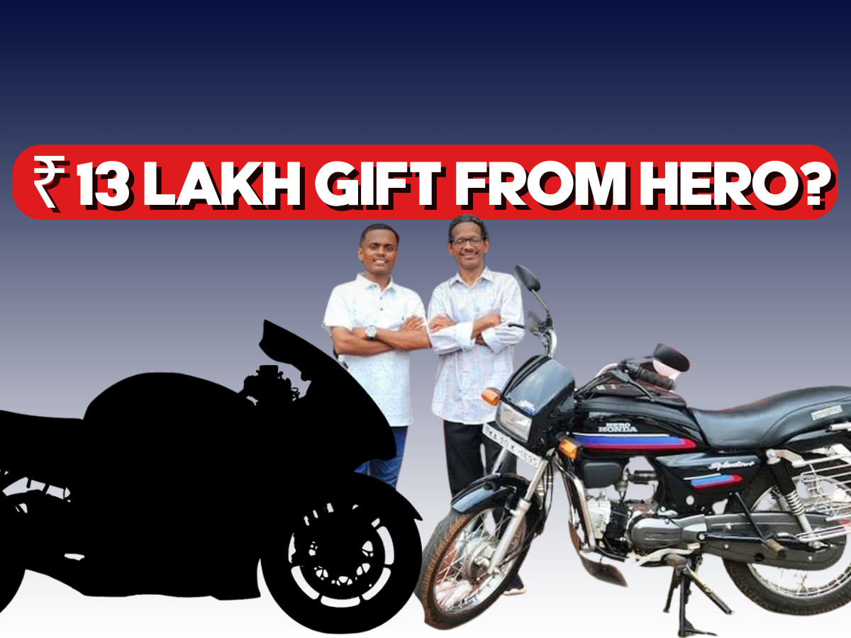 Hero Gifts Rs 13 Lakh Bike To The Splendor Owner! Why? » MotorOctane