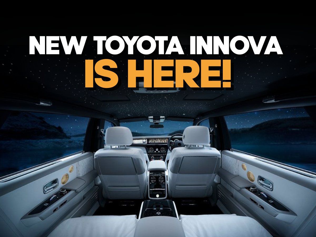 After Scoring 5-Star Safety Ratings, Toyota Innova Gets Rolls-Royce ...