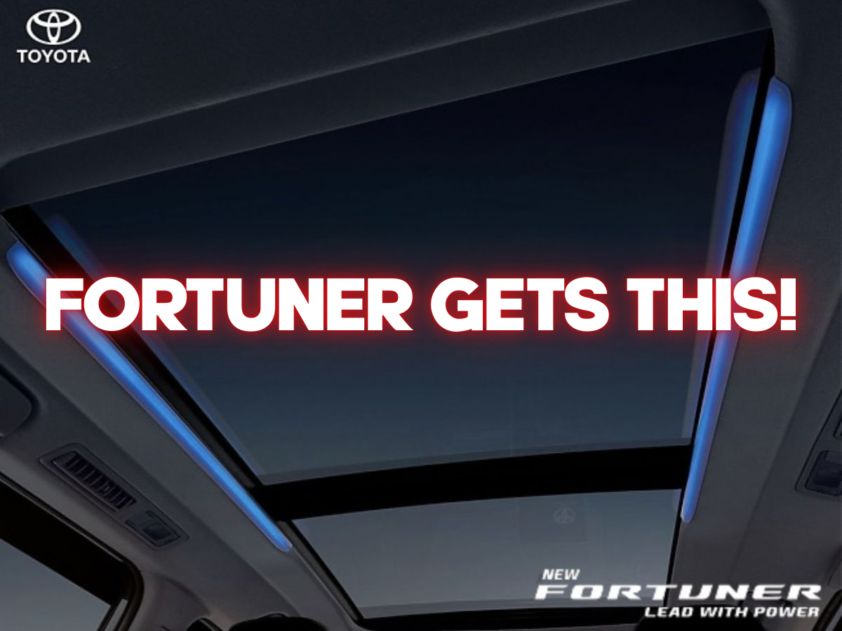 Toyota Fortuner Finally Gets Most Demanded Feature! » MotorOctane