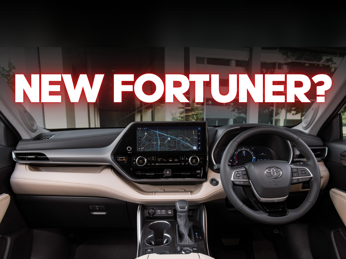 Upcoming Toyota Fortuner Interior Spotted For The First Time! » MotorOctane