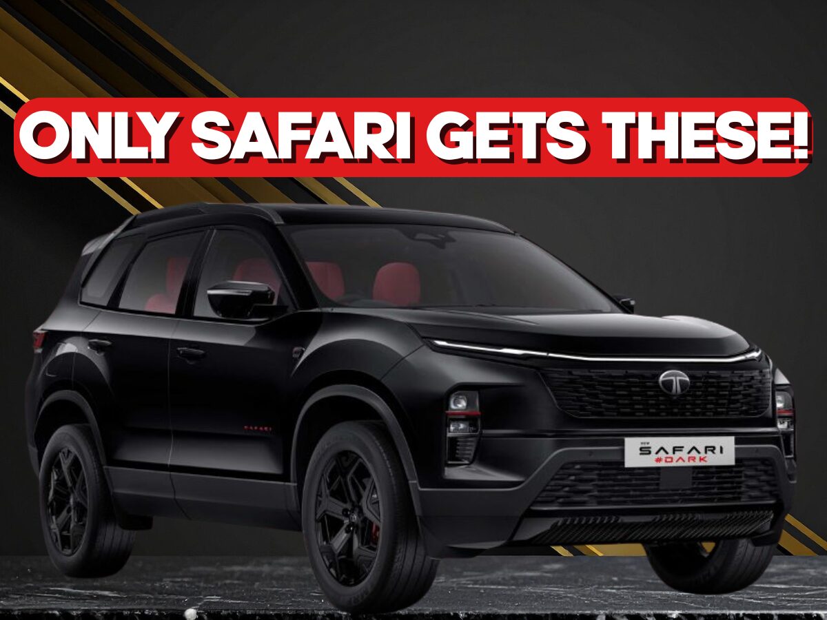 8 Features Available Only In Tata Safari Petrol! » MotorOctane