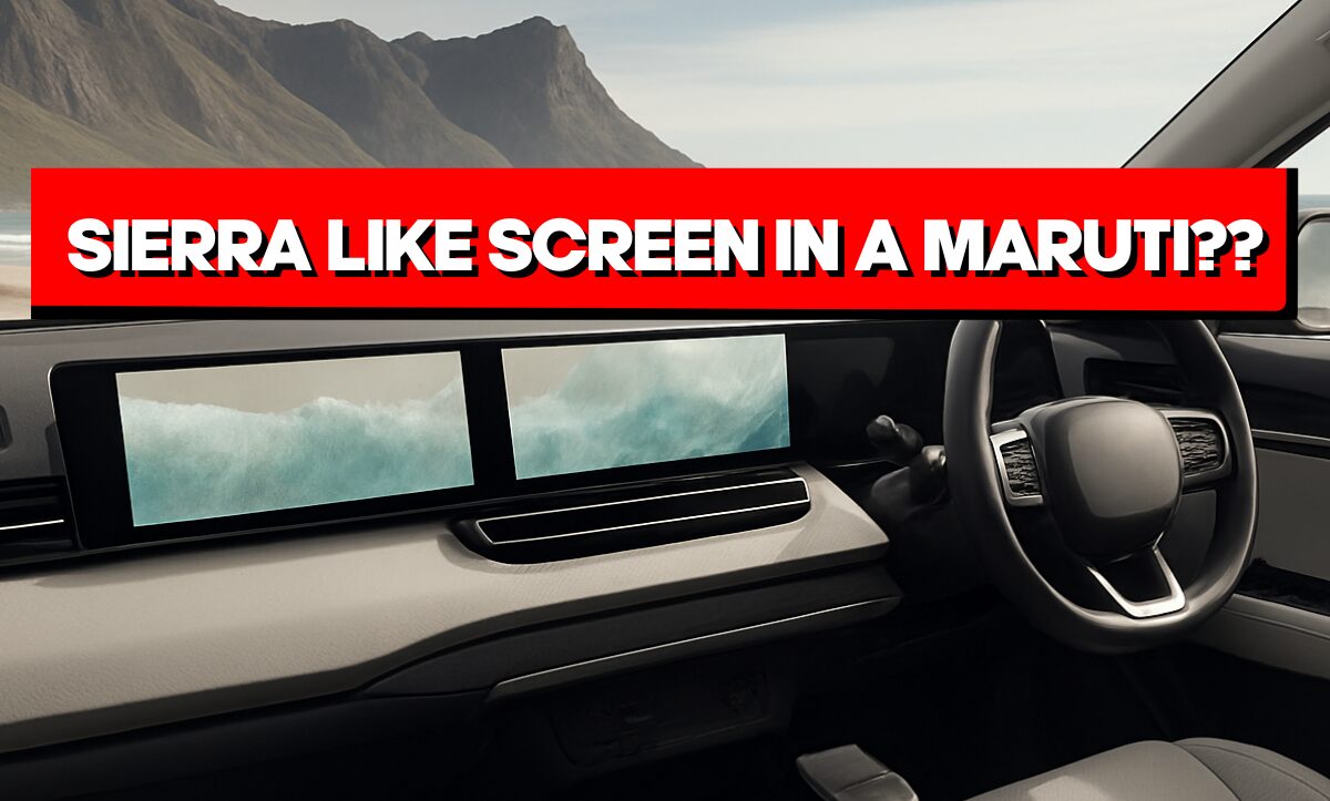 Tata Sierra Like Screen Now On Any Car » MotorOctane