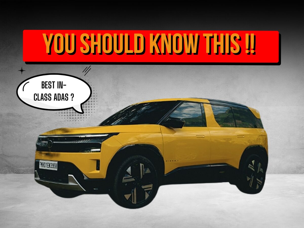 Tata Sierra ADAS Explained » MotorOctane