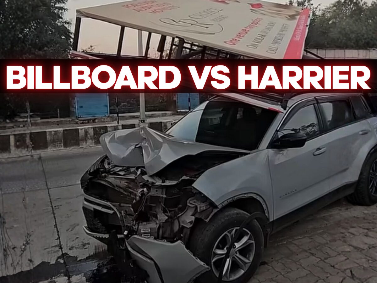 Tata Harrier Crashed At 120km! Will it survive? » MotorOctane
